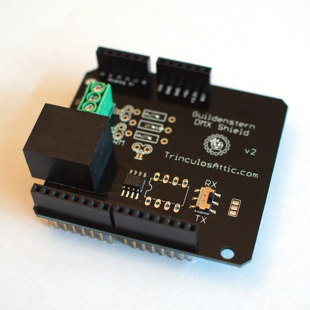 Guildenstern Arduino Dmx Shield From Trinculosattic On Tindie