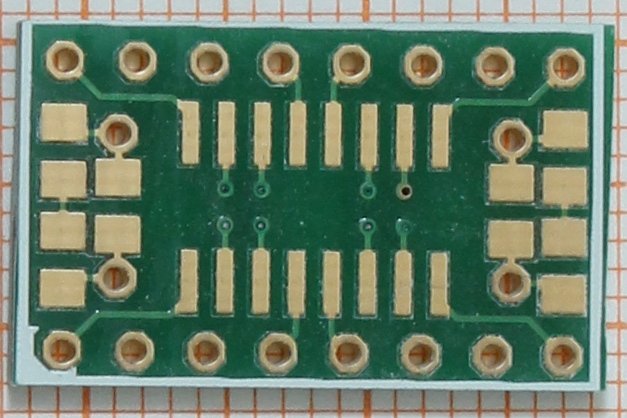 SMD Adapter SO16 from sheepelectric on Tindie
