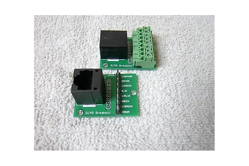 RJ45 HORIZONTAL breakout w/removable term block from UtahImagineering ...