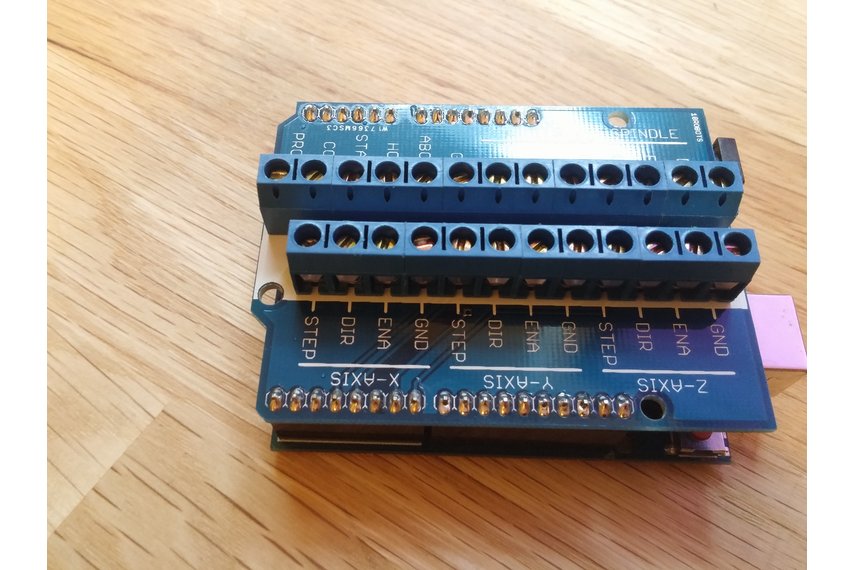 Arduino CNC Shield - GRBL Compatible from 18robots on Tindie