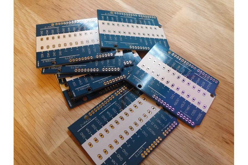 Arduino Cnc Shield Grbl Compatible From 18robots On Tindie