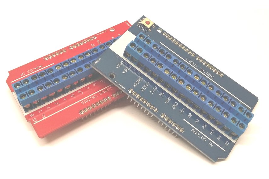 Screw Terminal Shield For Arduino From 18robots On Tindie