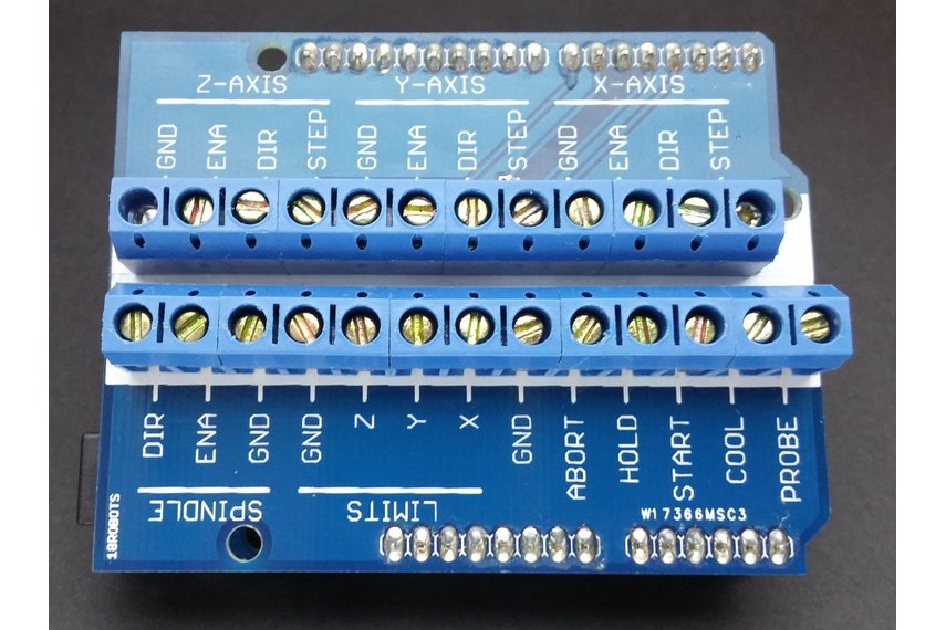 Grbl Compatible Cnc Shield For Arduino From 18robots On Tindie 