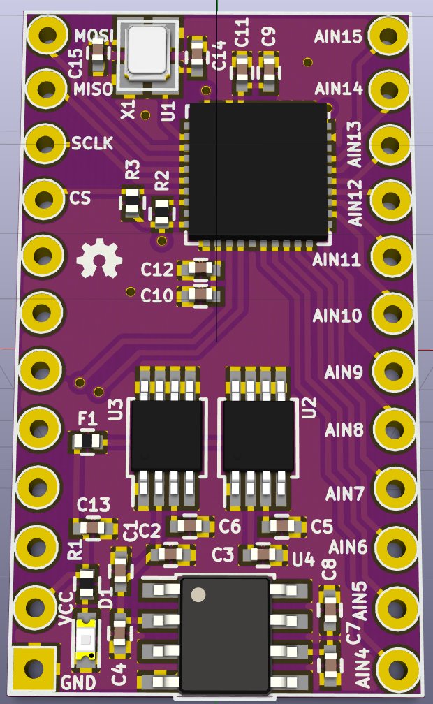 AD7173 24bit ADC from silbo on Tindie