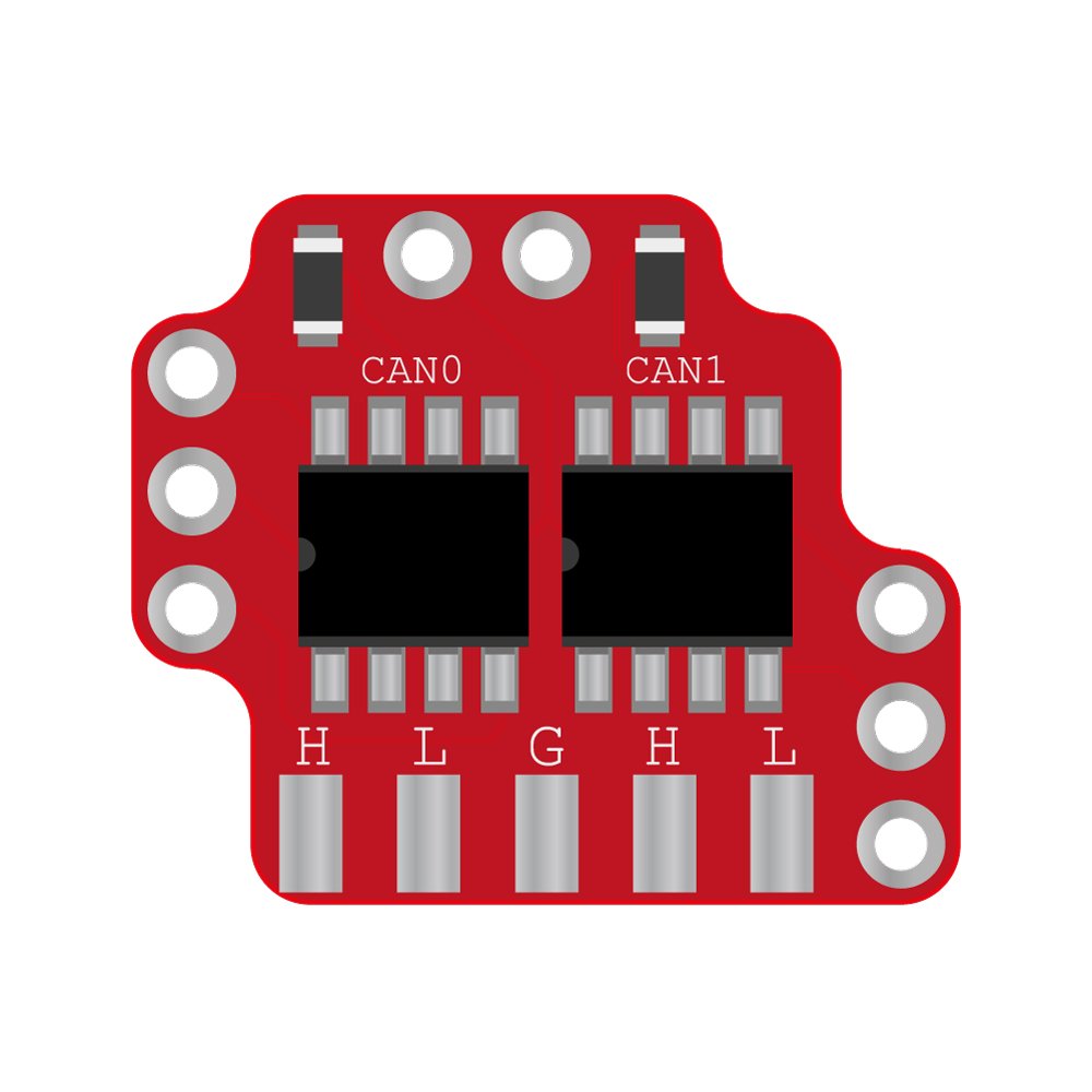 Dual CAN-Bus adapter for Teensy 3.5, 3.6 from Fusion on Tindie