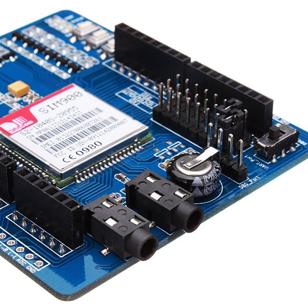 GSM/GPRS SIM900 Module ICOMSAT Expansion Board With Antenna Cable from ...