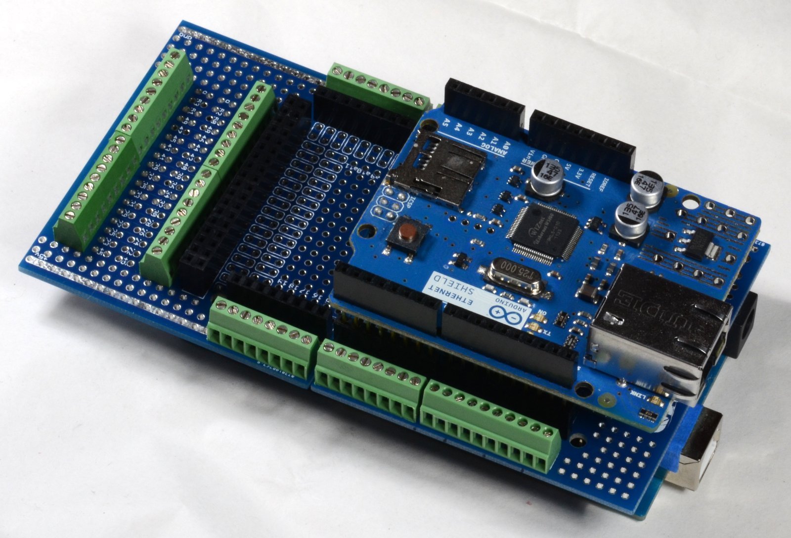 Screw-Block Proto-Shield System for Arduino, Combo from duanebenson on Tindie