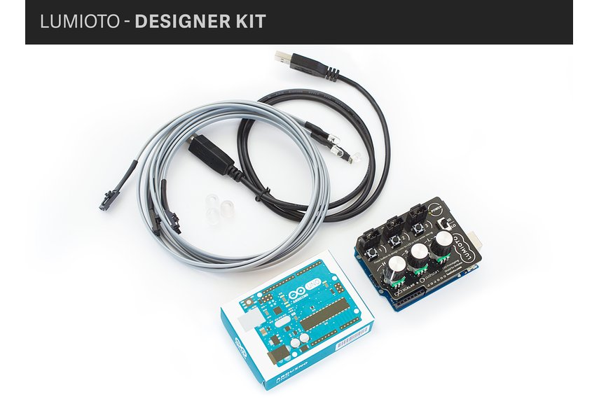 Lumioto - LED Prototyping Shield for Arduino from SCALARElectric on Tindie
