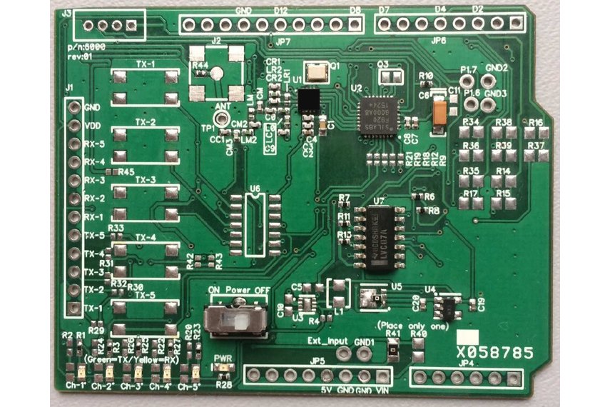 Arduino Uno Shield - Remote Control (Receiver) from nick24 on Tindie