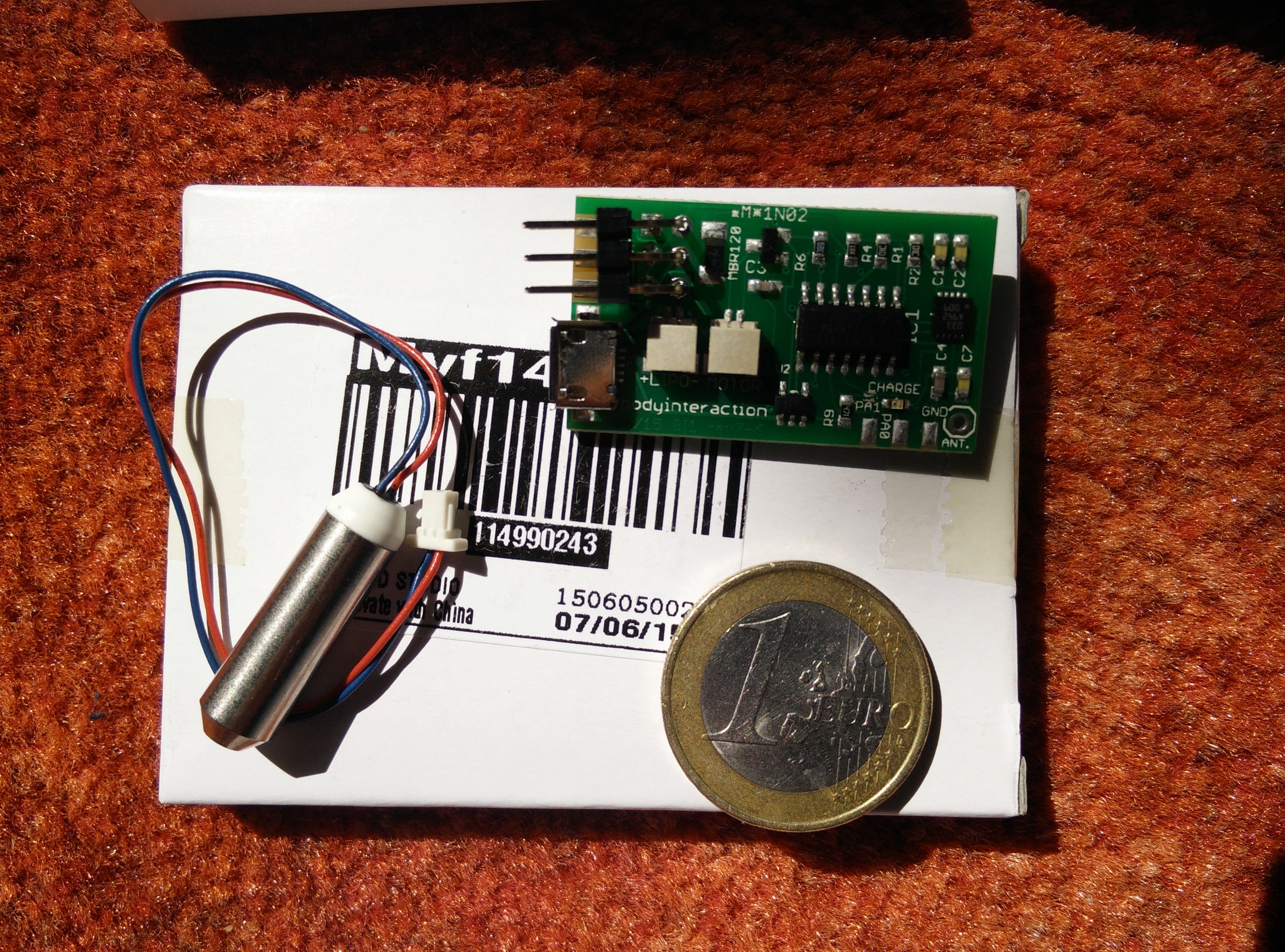 Body Interaction 1 Vibrator Development Board From South On Tindie