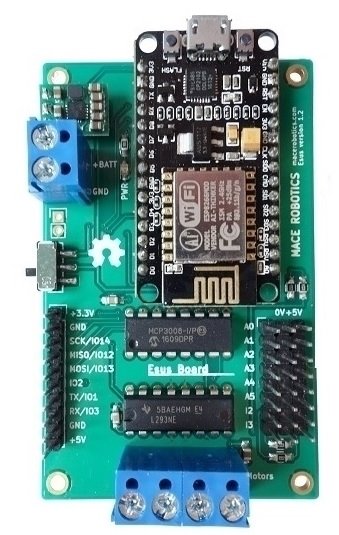 ESP8266 board kit - robot controler with Wifi from MaceRobotics on Tindie