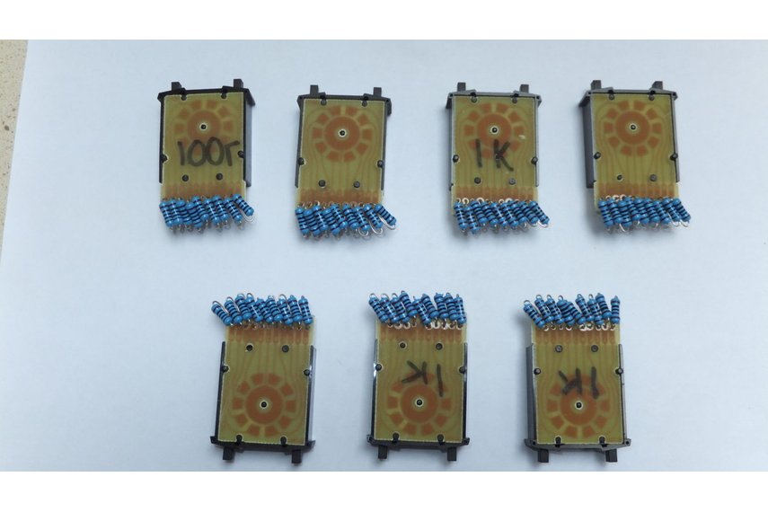 Resistance Decade Substitution Box Kit from AnalysIR on Tindie
