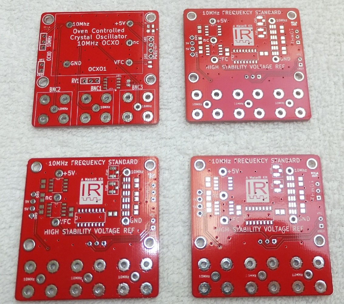 10MHz OCXO Frequency Standard Module or Kit from AnalysIR on Tindie