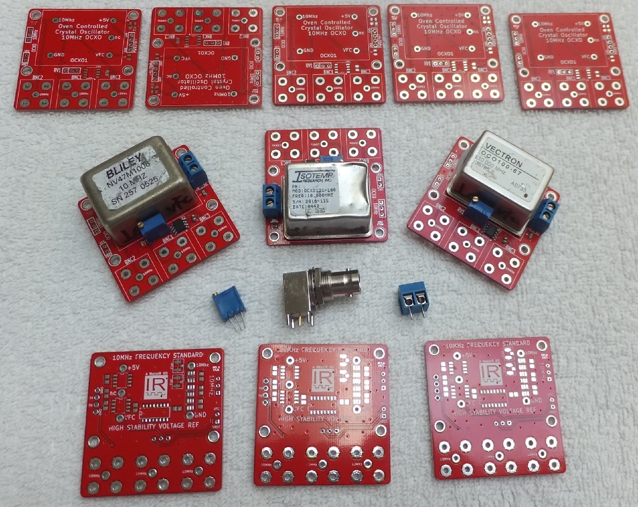 10MHz OCXO Frequency Standard Module or Kit from AnalysIR on Tindie