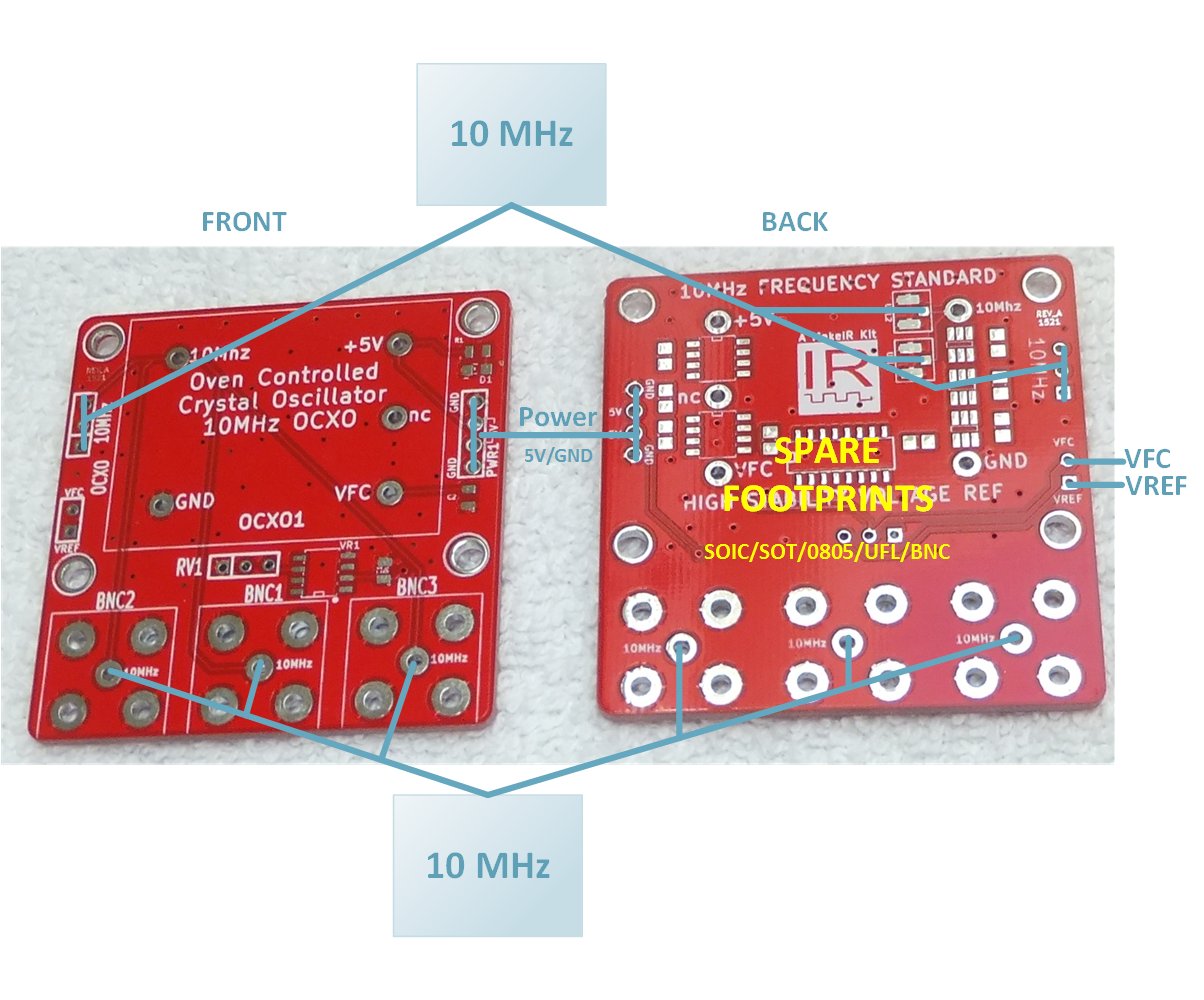 10MHz OCXO Frequency Standard Module or Kit from AnalysIR on Tindie
