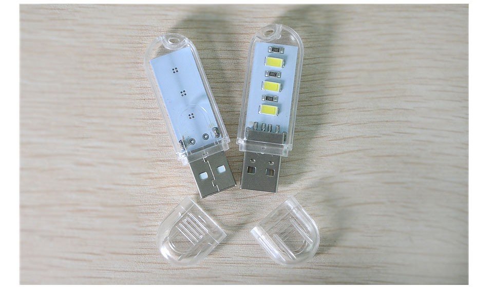 Mini USB Powered Light - 3 x White LEDs (+options) from AnalysIR on Tindie