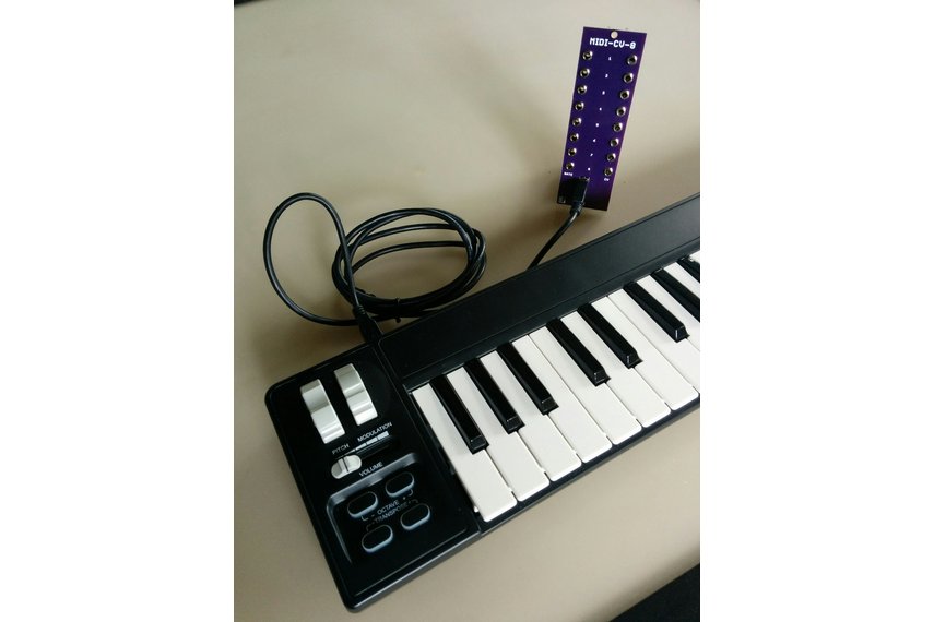 Midi Usb Keyboard Controller Eurorack Pcb Set From Pmfoundations On