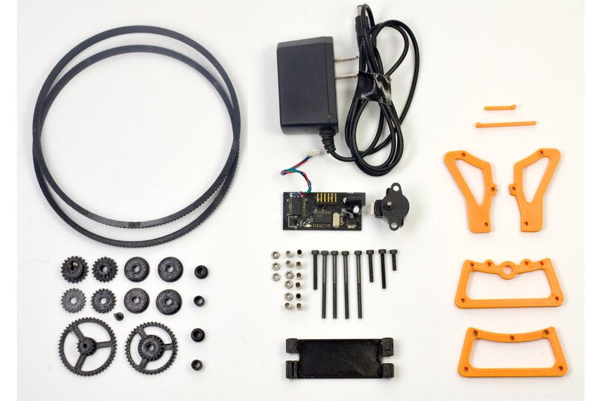 3D Printed Holo Clock from ekaggrat on Tindie