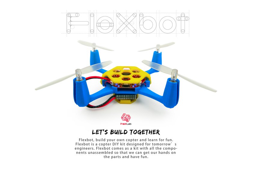 Flexbot Quadcopter Kit from FlexbotKit on Tindie