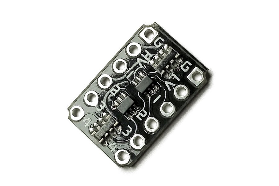 Bi-directional 4-Channel Logic Level Converter DIP-12 Package from BBTech on Tindie