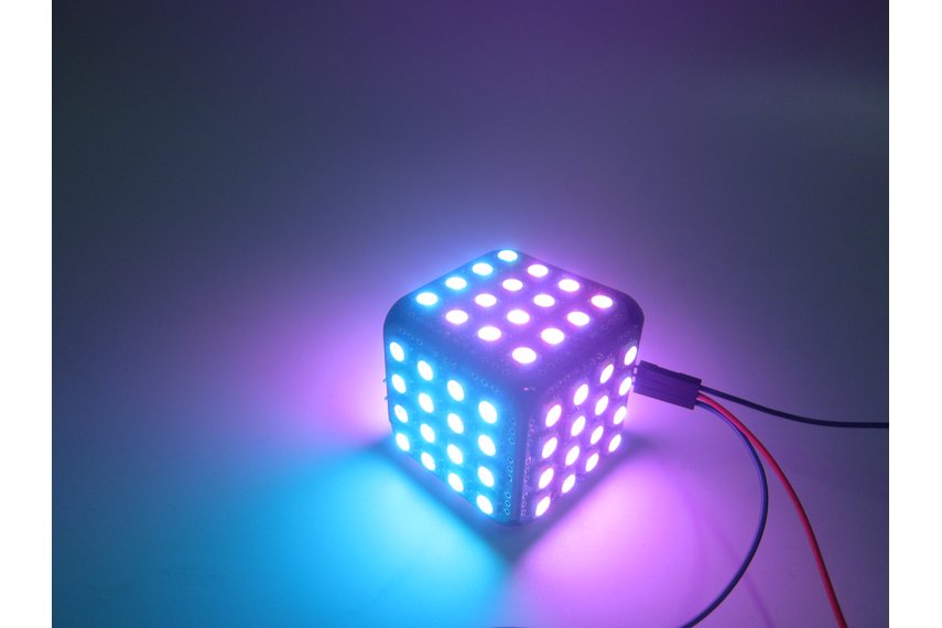 Ws2812b Led Cube 96 For Arduino Colorful Magic From Alexchu On Tindie