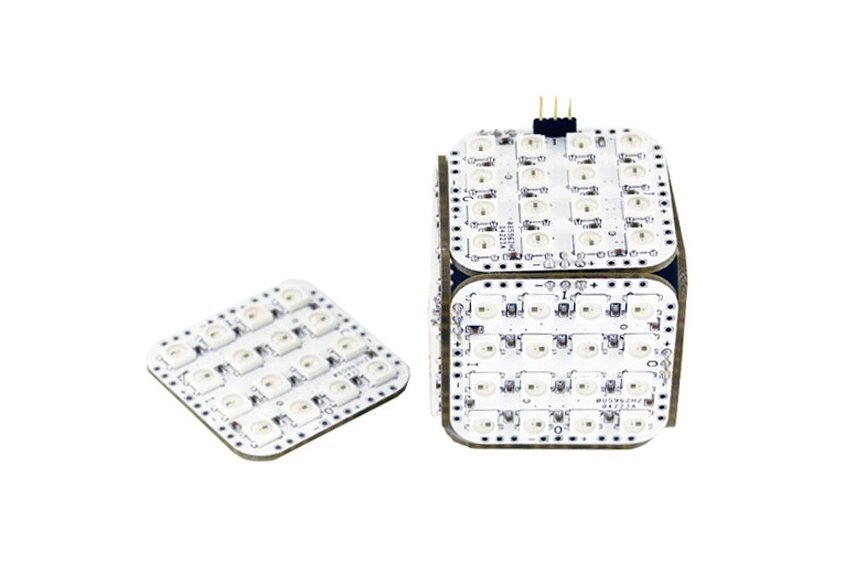 WS2812B LED Cube 96 for arduino colorful magic from alexchu on Tindie
