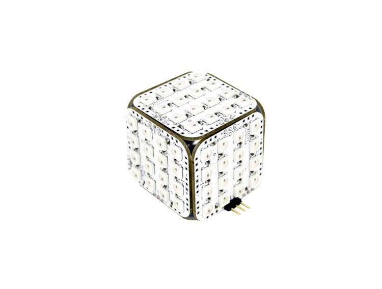 WS2812B LED Cube 96 for arduino colorful magic from alexchu on Tindie