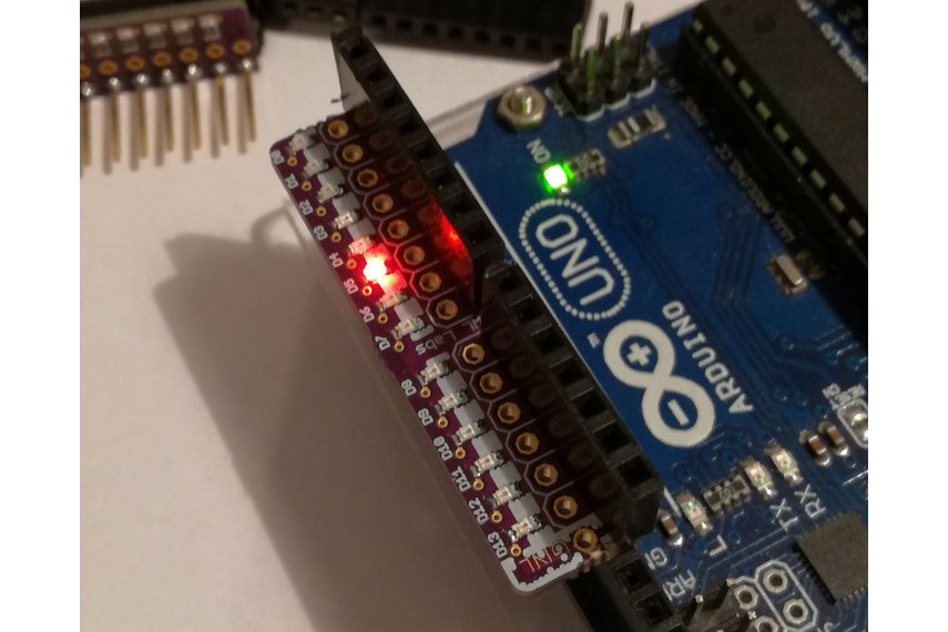 LED Diodes Debugger Shield for Arduino from OwlLabs on Tindie