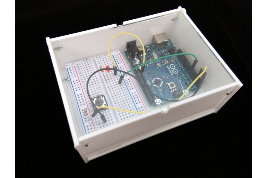 Arduino Uno prototyping enclosure kit from mjrice on Tindie