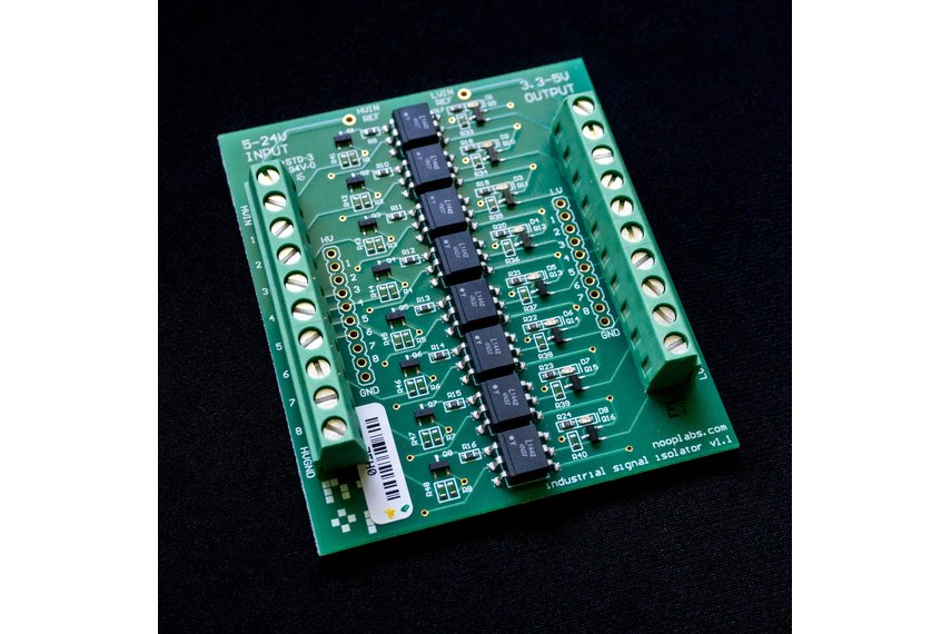 8 ch Opto Isolator board 5-24VDC in 3.3-5VDC out from BarchDesigns on ...