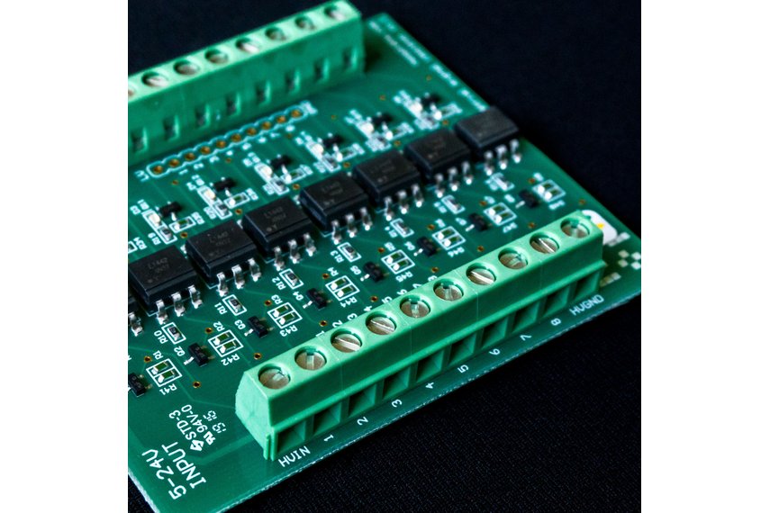 8 ch Opto Isolator board 5-24VDC in 3.3-5VDC out from BarchDesigns on ...