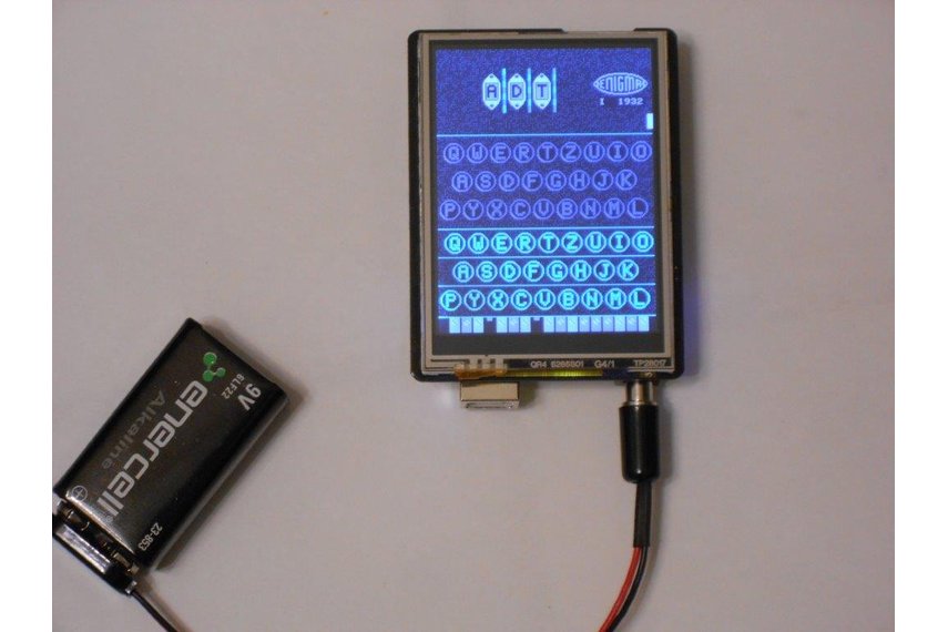 Arduino Enigma I M3 M4 Machine Simulator W Case From Arduinoenigma On Tindie