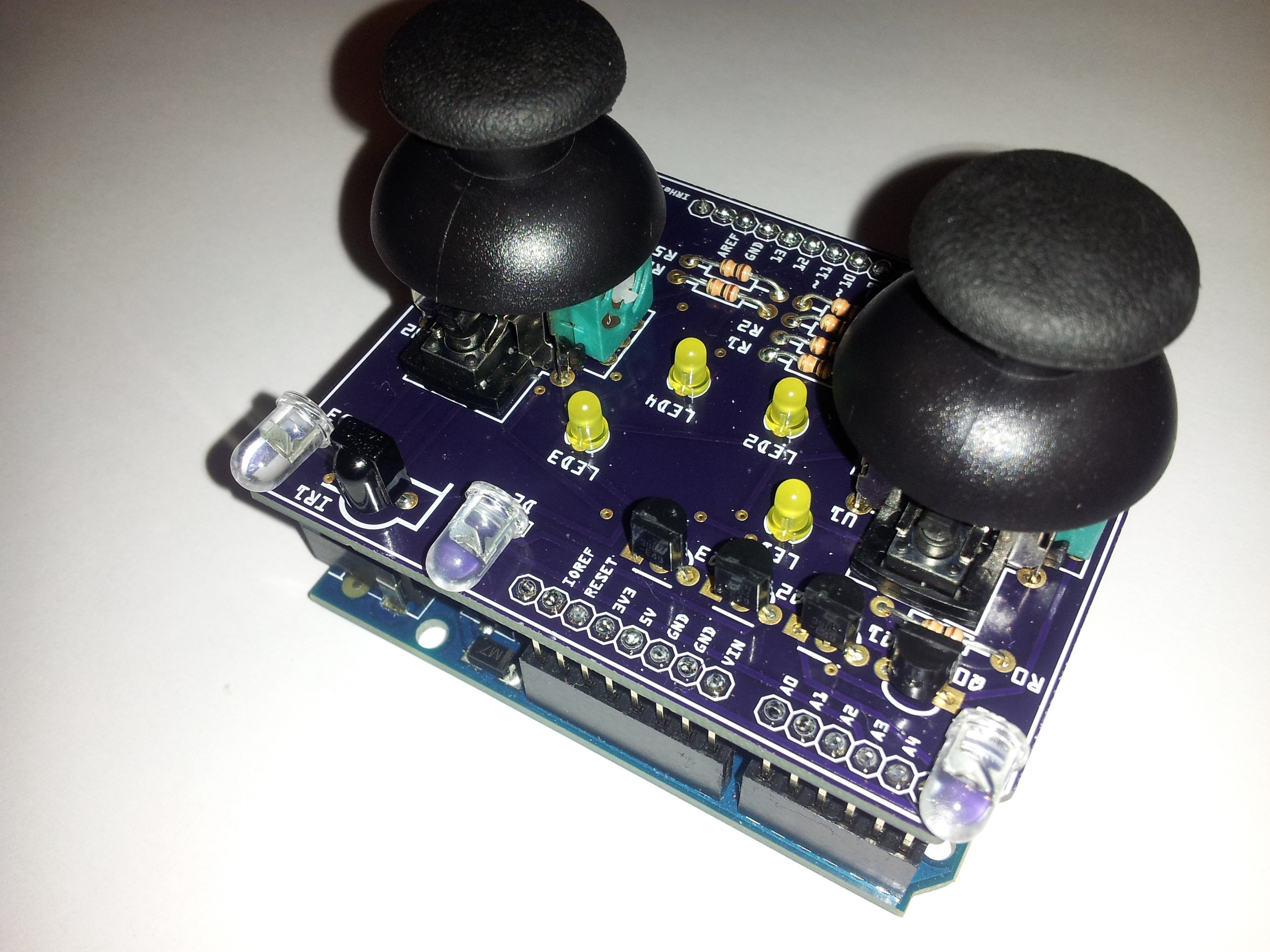 Infrared Helicopter Controller Arduino Shield From Arduinoenigma On Tindie