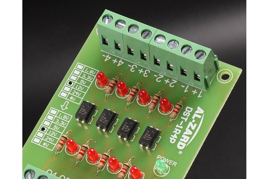4Bit 24V to 5V Optocoupler Isolator(8042) from ICStation on Tindie