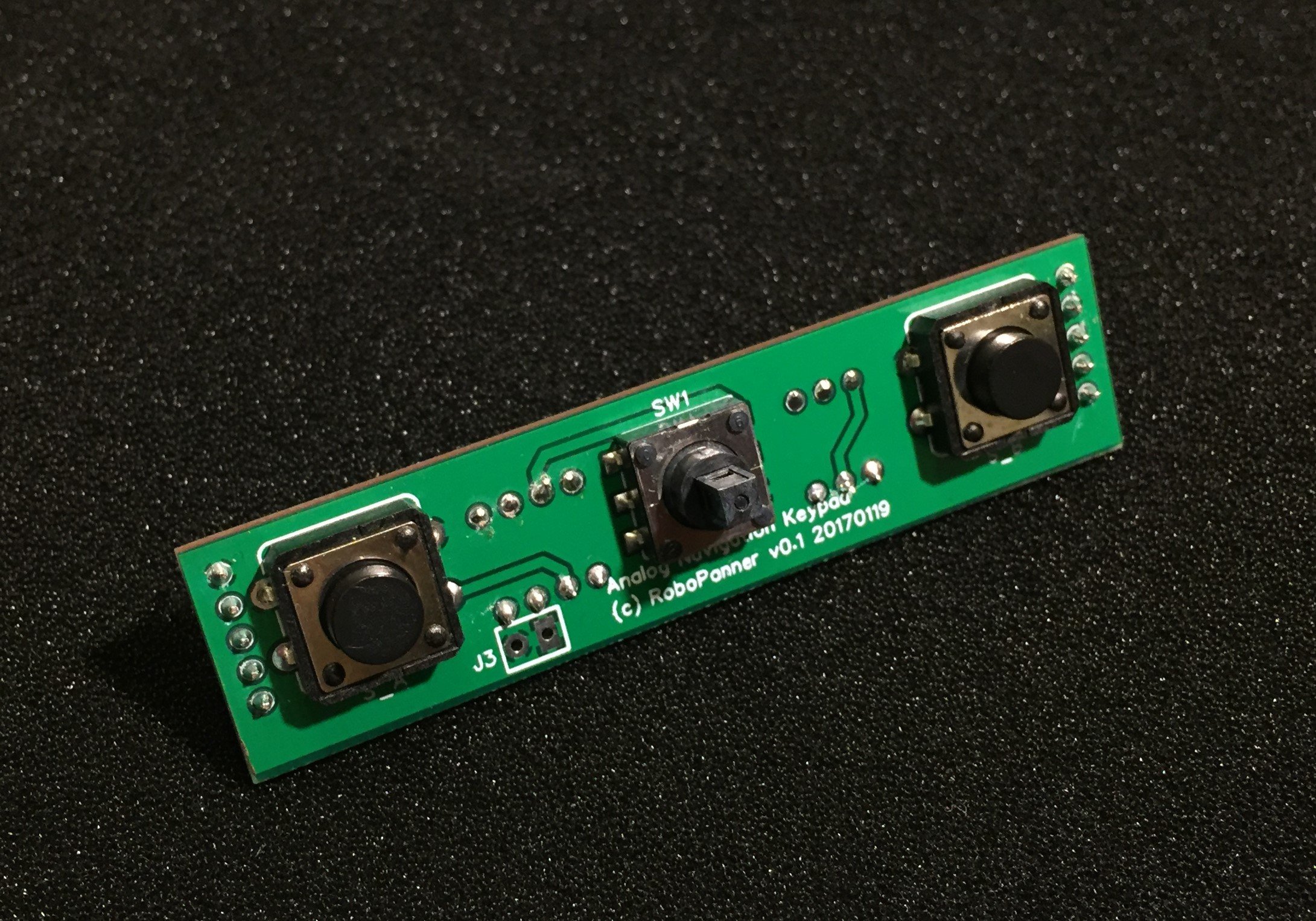 Analog Navigation Keypad from RoboPanner on Tindie