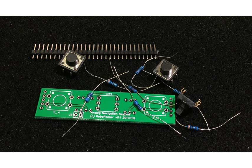Analog Navigation Keypad from RoboPanner on Tindie