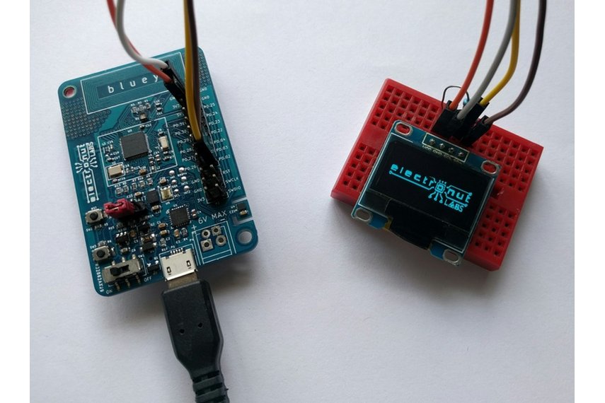 Bluey nRF52832 BLE development board from ElectronutLabs on Tindie