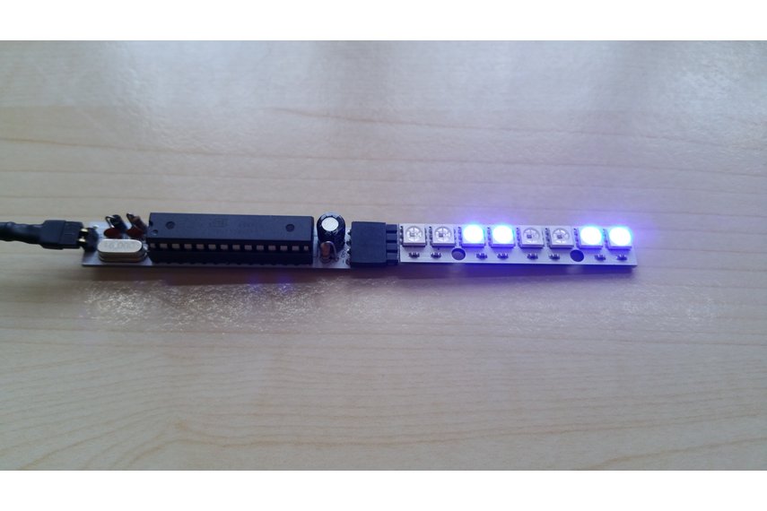 NEOPIXEL POLICE LIGHT PCB with Atmega328 from PhoenixCNC on Tindie