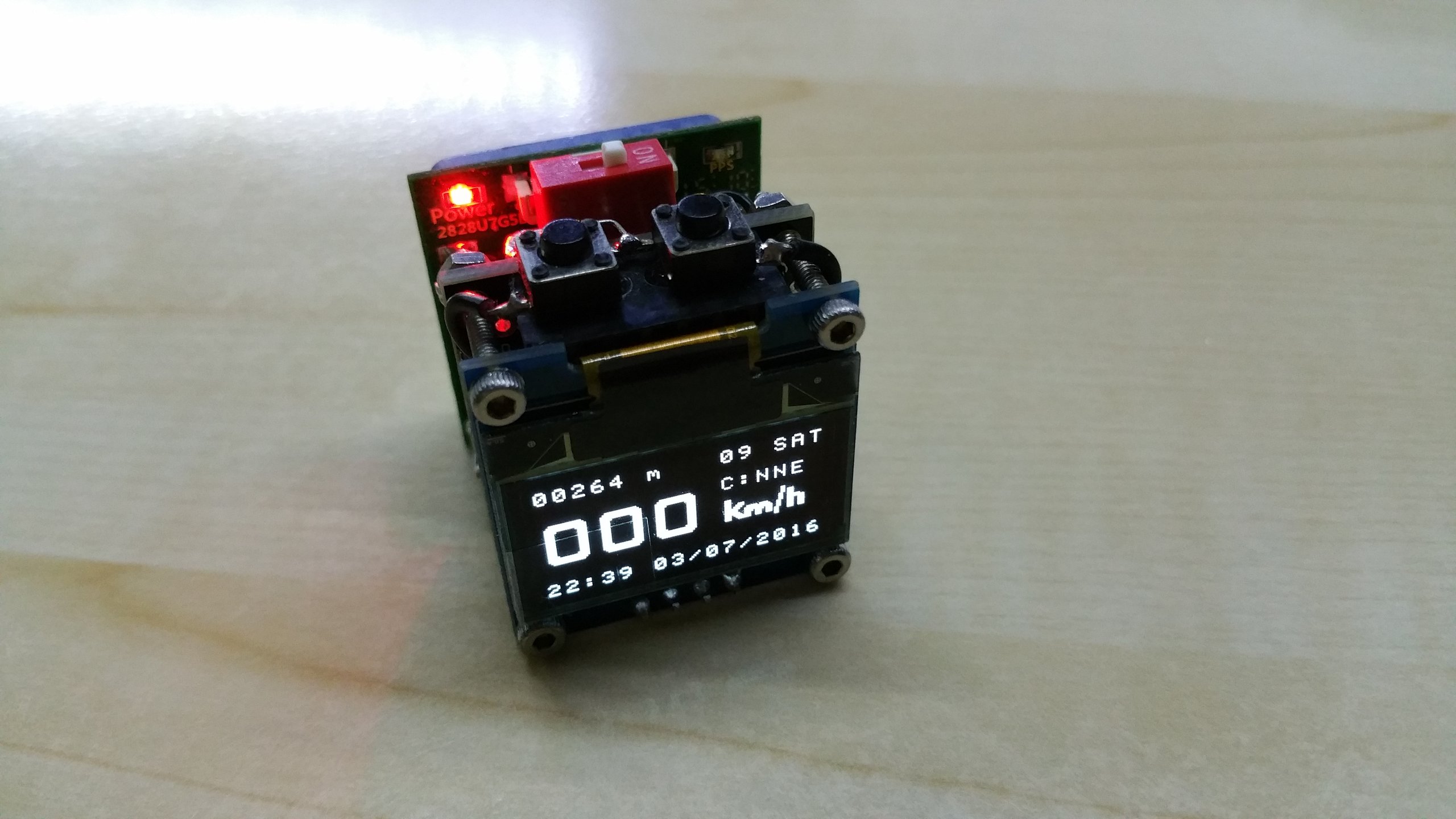 OLEDiUNO GPS Cube from PhoenixCNC on Tindie