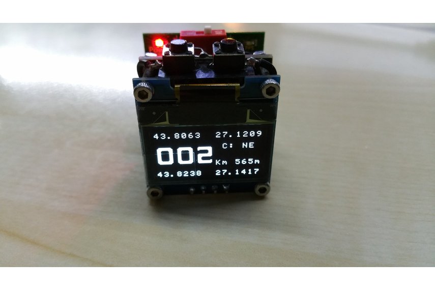 OLEDiUNO GPS Cube from PhoenixCNC on Tindie
