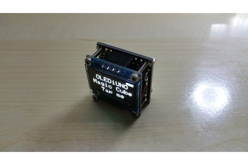 OLEDiUNO Magic Cube, ask me if you want to know it from PhoenixCNC on ...