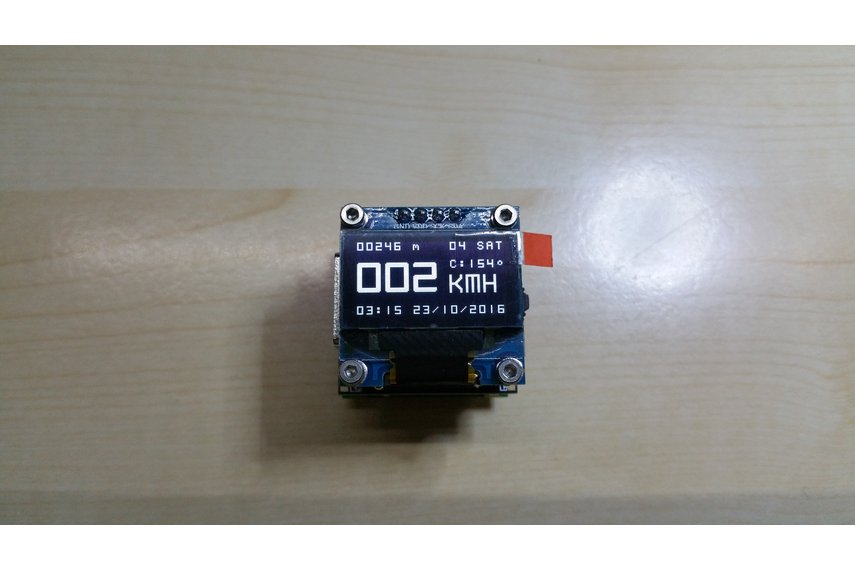 OLEDiUNO GPS Cube from PhoenixCNC on Tindie