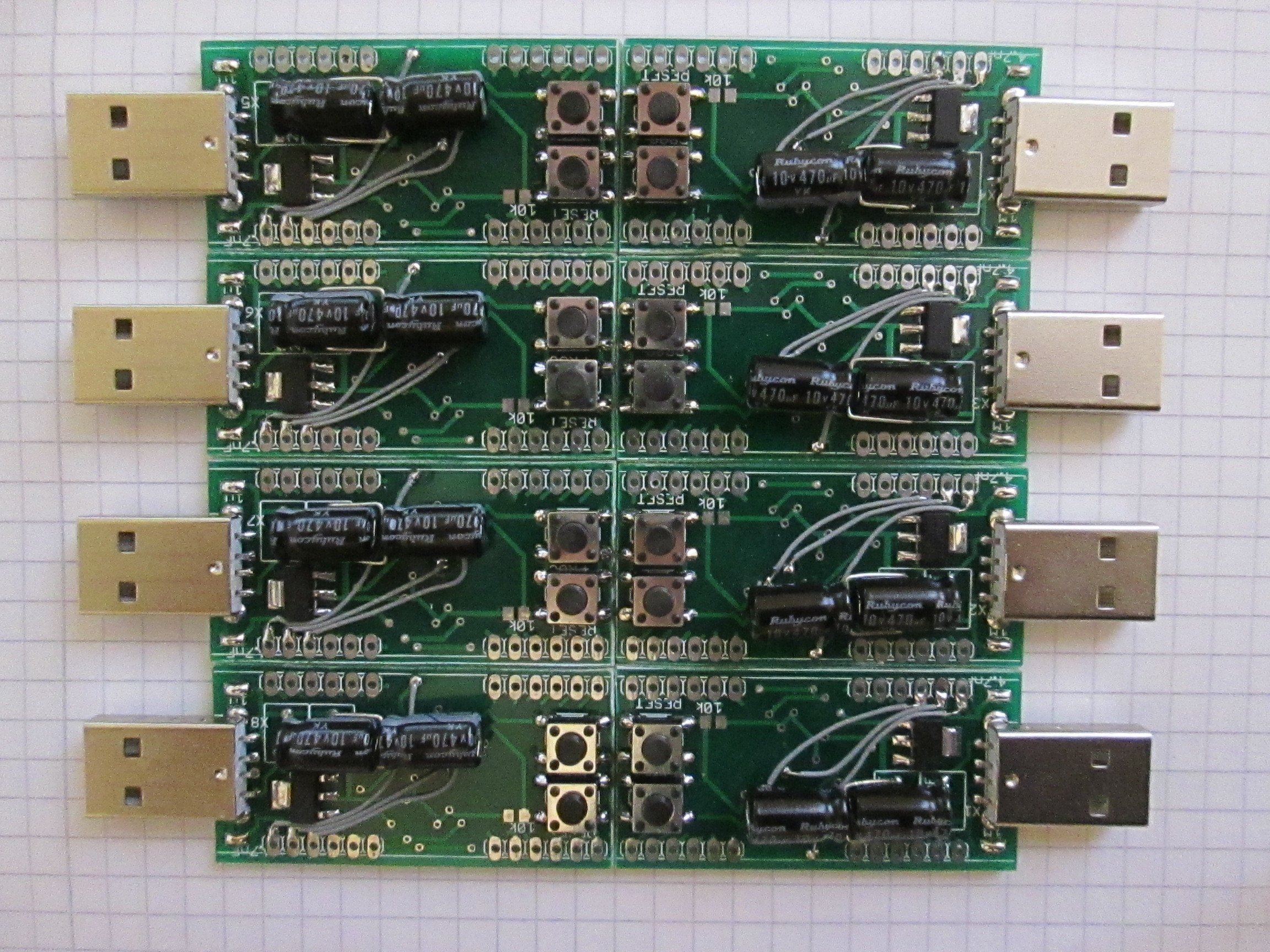 USB AVR Stick PROTOTYPE with Atmel ATxmega128A3U from matrixstorm on Tindie