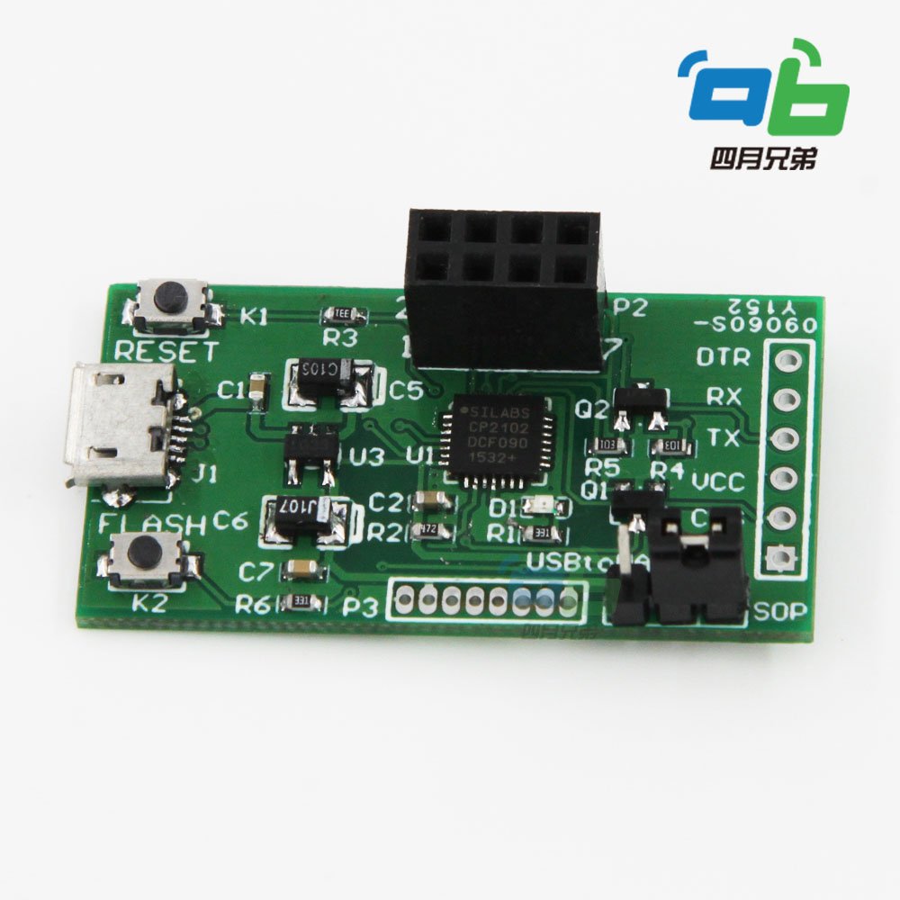 ESP8266 Flasher Rev2 from aprbrother on Tindie