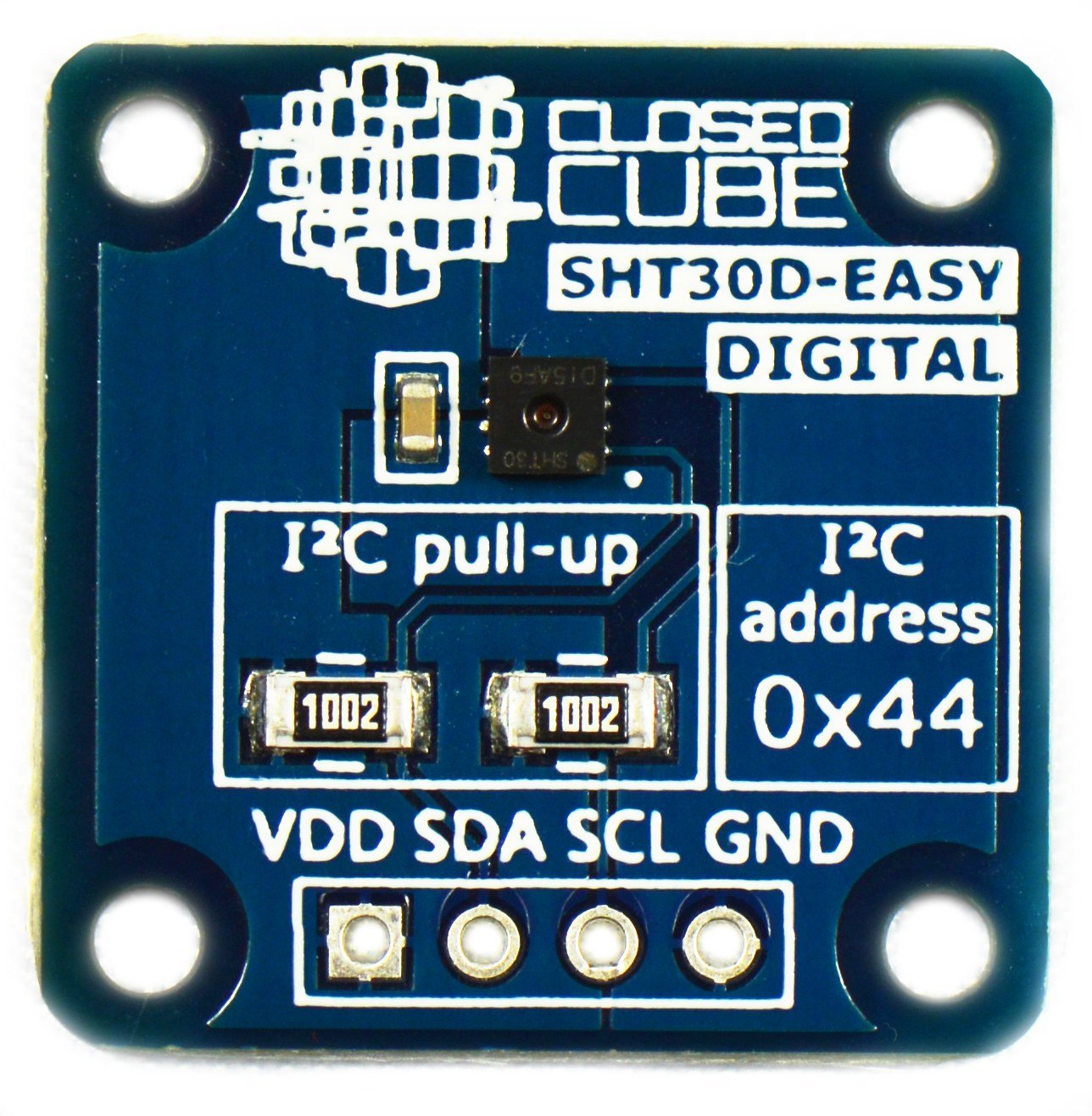 Sht30 Digital Humidity And Temperature Sensor Module From Closedcube On Tindie