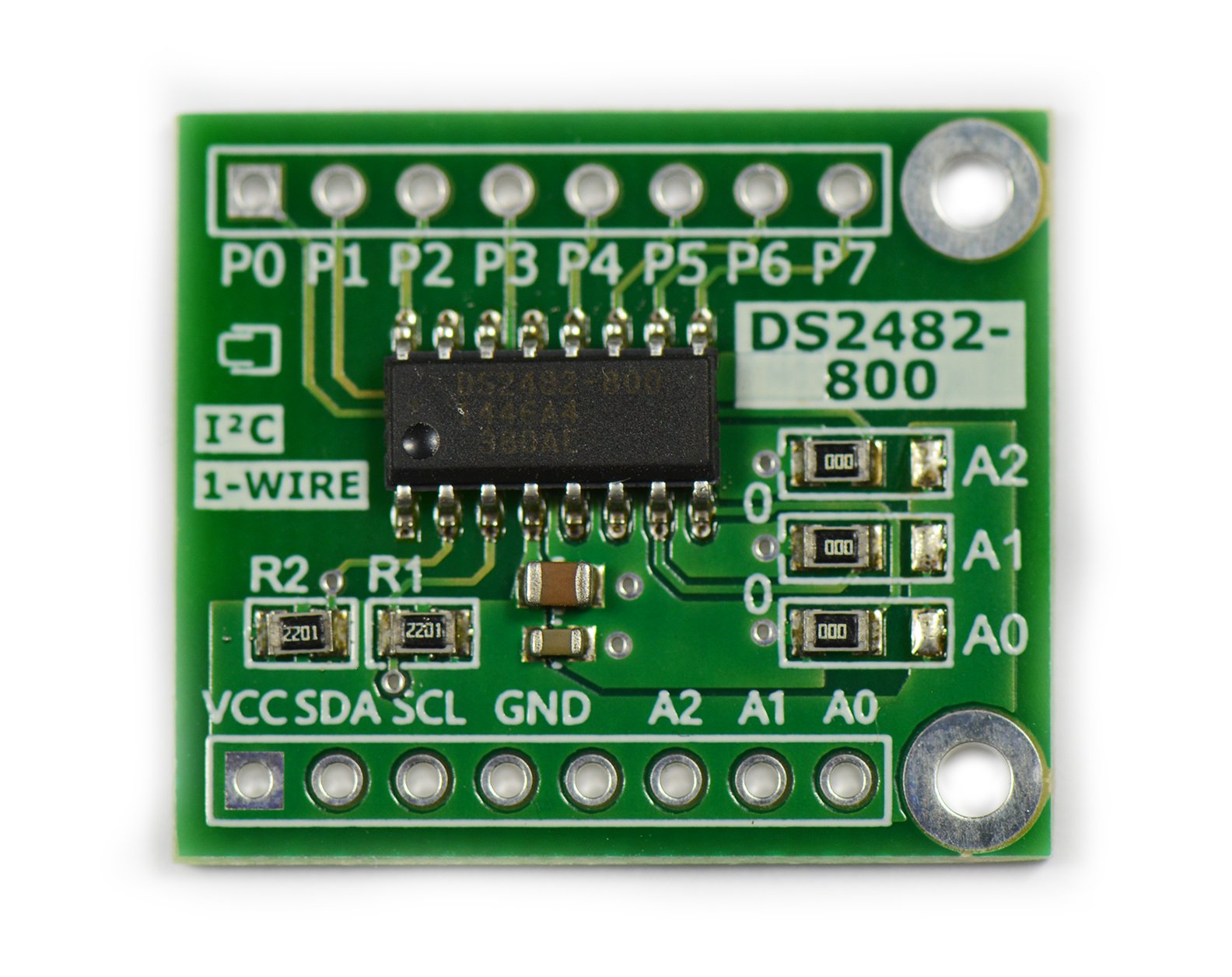 DS2482-800+ I2C to 8-Channel 1-Wire Breakout Board from closedcube on Tindie
