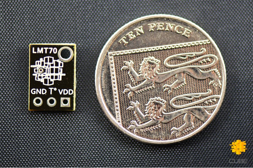 LMT70 ±0.1°C Precision Analog Temperature Sensor from closedcube on Tindie LMT70 ±0.1°C Precision Analog Temperature Sensor from closedcube on Tindie
