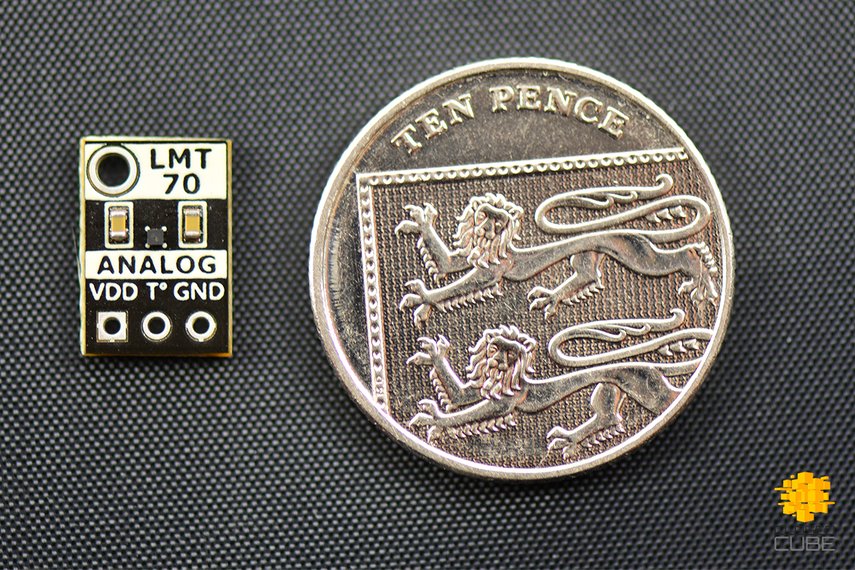 LMT70 ±0.1°C Precision Analog Temperature Sensor from closedcube on Tindie LMT70 ±0.1°C Precision Analog Temperature Sensor from closedcube on Tindie