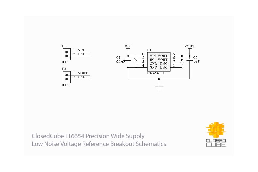 LT6654 Precision Low Noise Voltage Reference from closedcube on Tindie