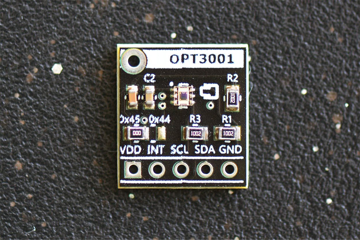 Opt3001 Digital Ambient Light Sensor Breakout From Closedcube On Tindie